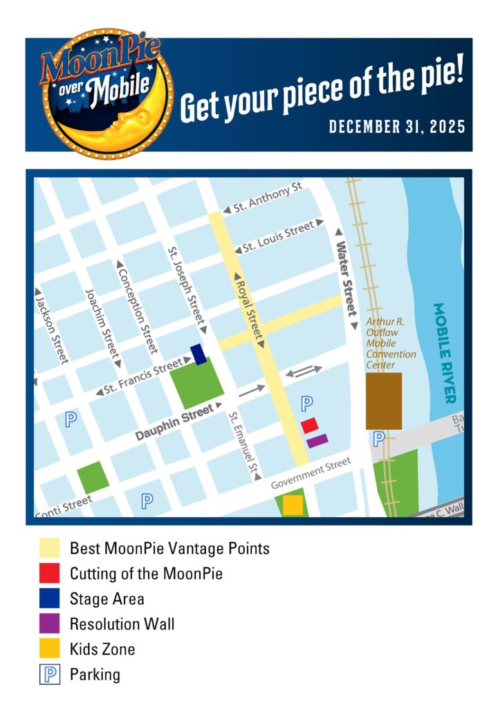 Map | MoonPie Over Mobile | Mobile, AL